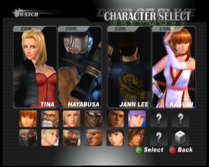 Screenshot of Dead or Alive: Ultimate (Xbox, 2004) - MobyGames