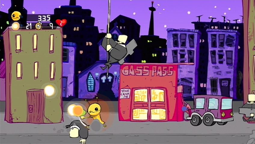 Screenshot of Alien Hominid (Xbox 360, 2004) - MobyGames