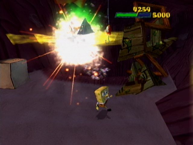 Screenshot of The SpongeBob SquarePants Movie (Xbox, 2004) - MobyGames