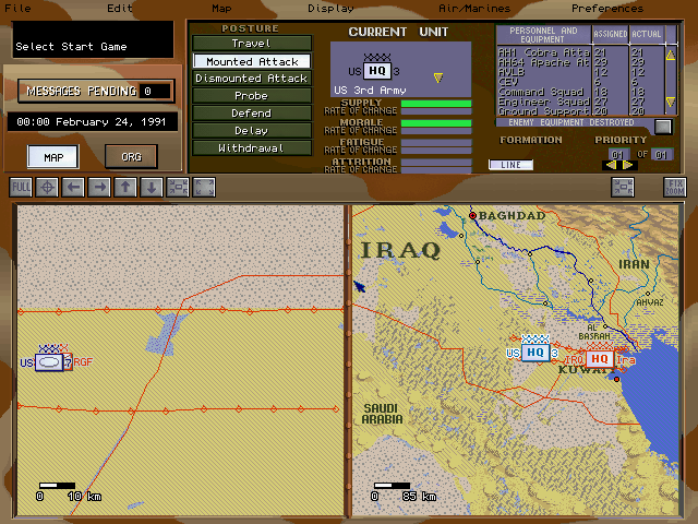 Screenshot of Patriot (DOS, 1993) - MobyGames