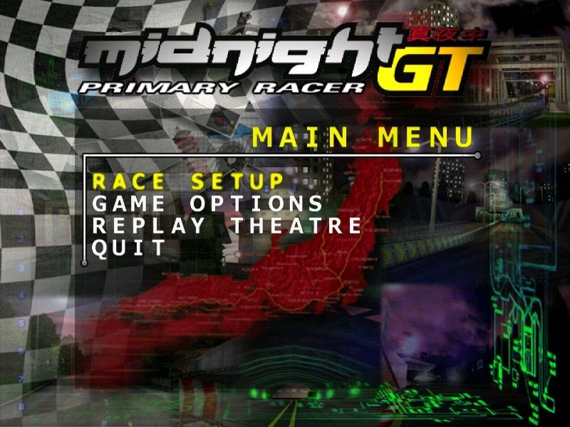 Midnight GT: Primary Racer screenshots - MobyGames