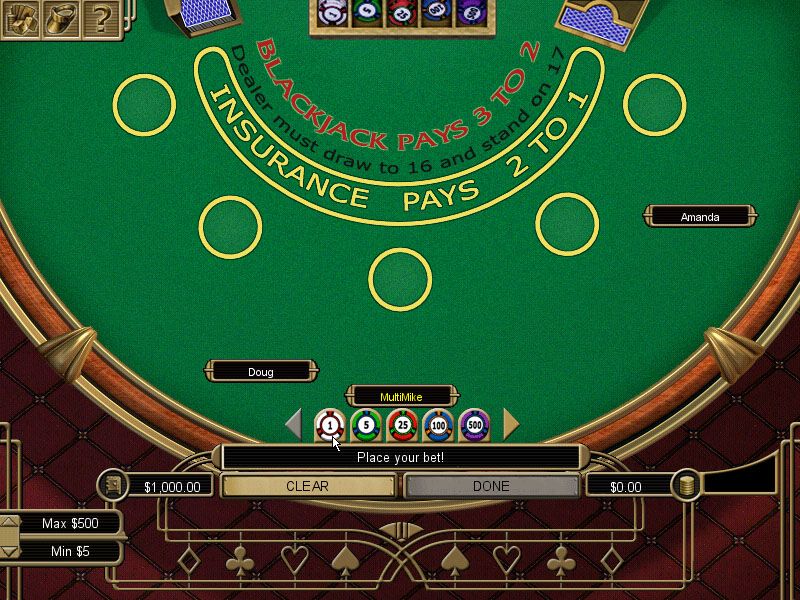 Screenshot of Vegas Fever Winner Takes All (Windows, 2001) - MobyGames