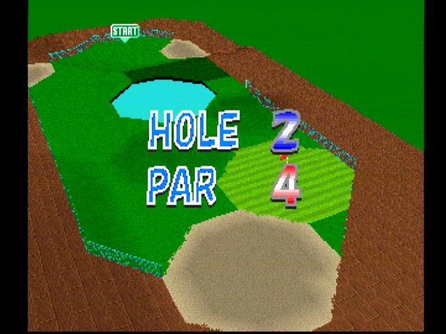 Screenshot of Putter Golf (PlayStation, 2001) - MobyGames