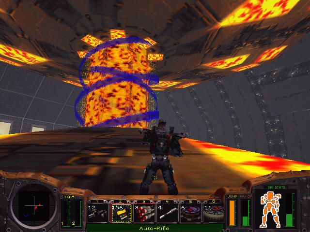 Screenshot of Outwars (Windows, 1998) - MobyGames