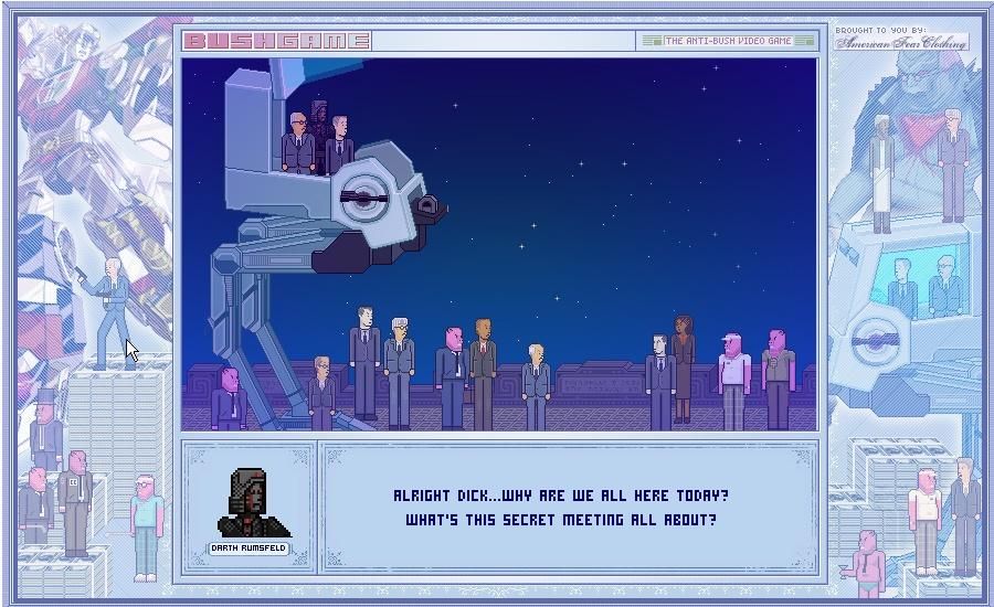 Screenshot of Bushgame: The Anti-Bush Video Game (Windows, 2004 ...