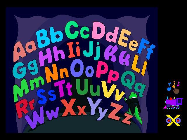 Screenshot of Alphabet Express Preschool (Windows, 2005) - MobyGames