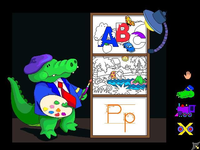 Screenshot of Alphabet Express Preschool (Windows, 2005) - MobyGames