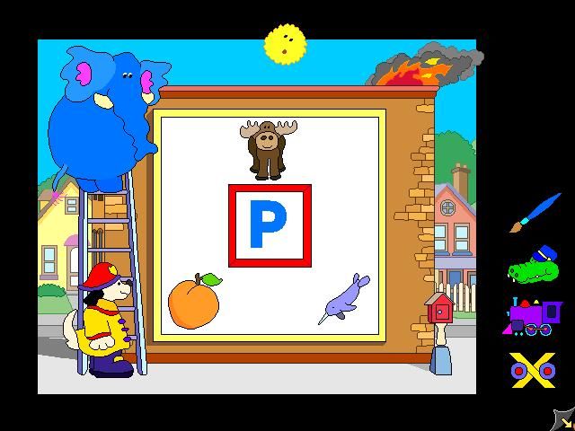 Screenshot of Alphabet Express Preschool (Windows, 2005) - MobyGames