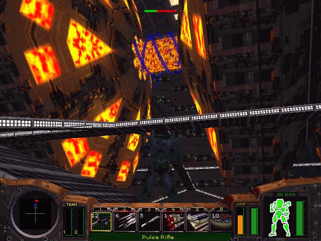 Screenshot of Outwars (Windows, 1998) - MobyGames