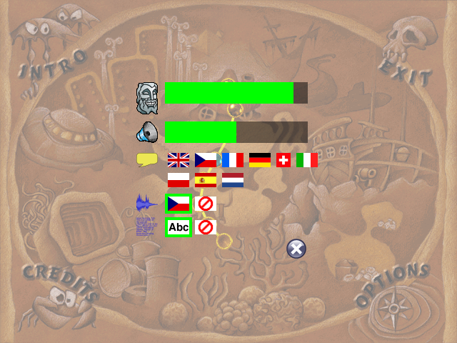 Screenshot of Fish Fillets (Linux, 1998) - MobyGames