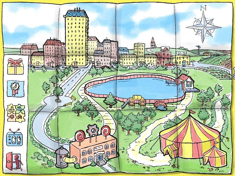 Screenshot of Curious George: Downtown Adventure (Windows, 2002 ...