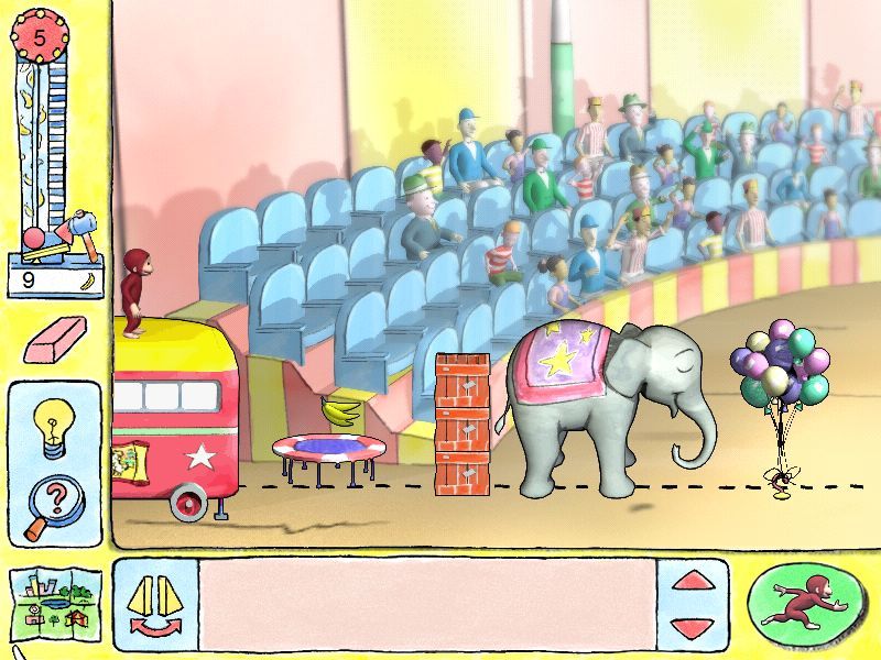 Screenshot of Curious George: Downtown Adventure (Windows, 2002 ...