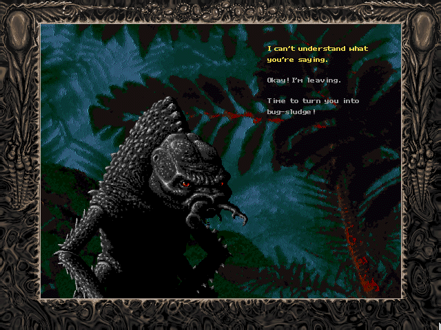 Screenshot of Alien Logic (DOS, 1994) - MobyGames