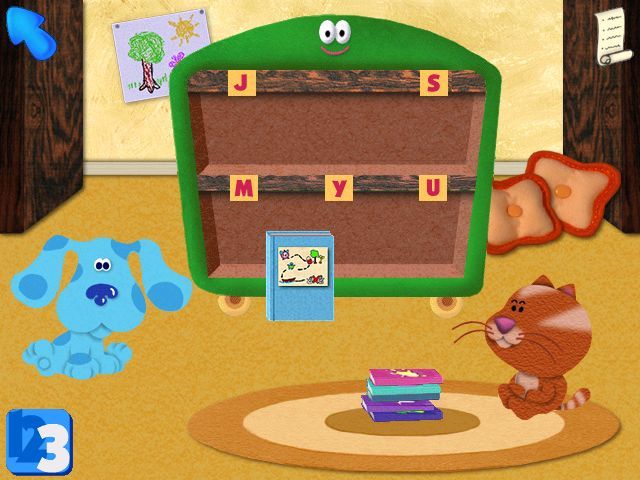 Screenshot of Blue's Clues Preschool (Windows, 2002) - MobyGames