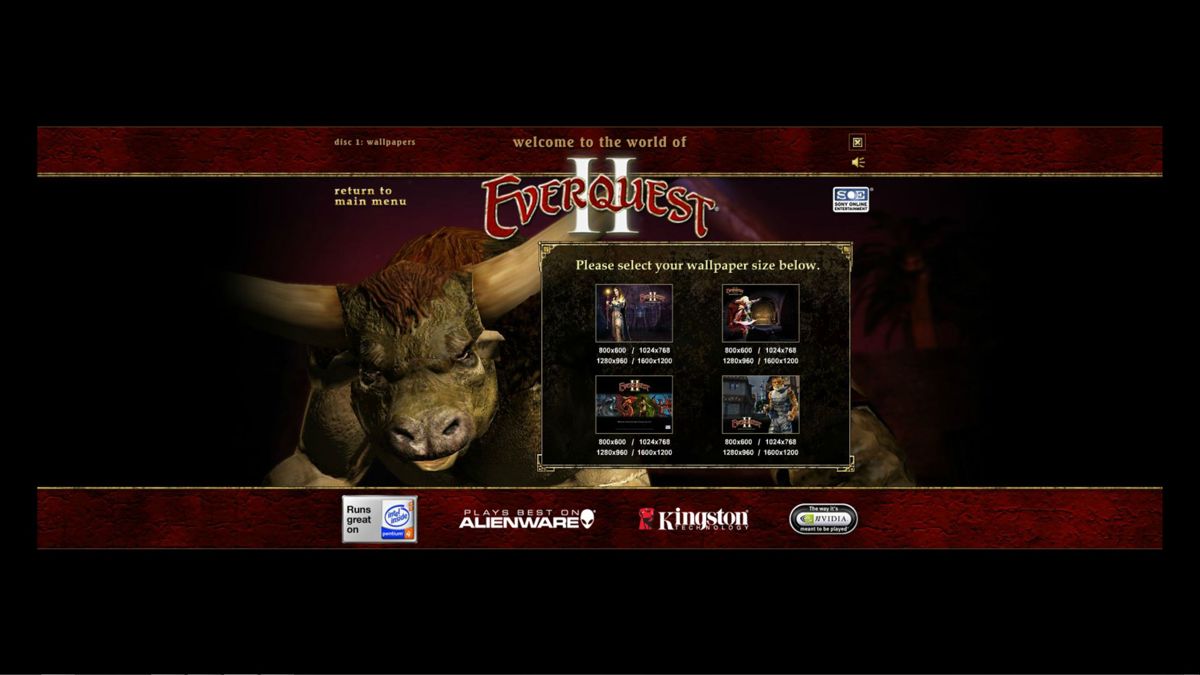 Screenshot of EverQuest II (Pre-Order CD) (Windows, 2004) - MobyGames