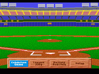 Screenshot of HardBall III (Genesis, 1992) - MobyGames