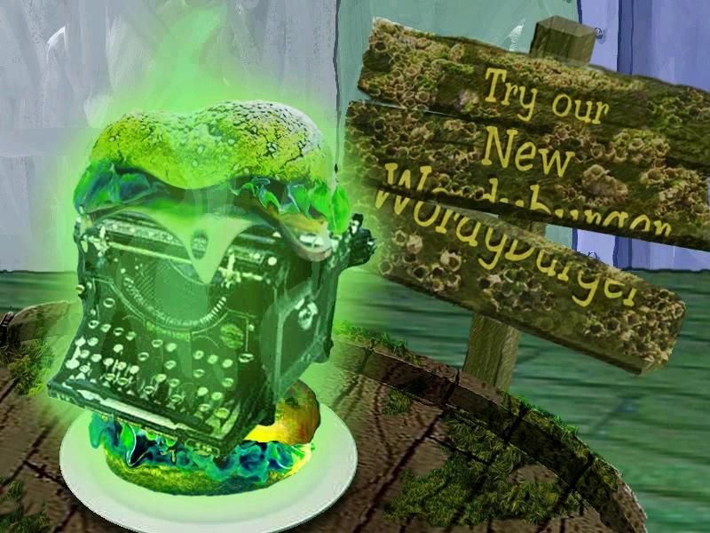 Screenshot of SpongeBob SquarePants: Typing (Windows, 2004) - MobyGames