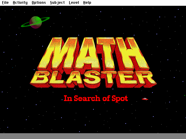 Math Blaster: Episode One - In Search of Spot screenshots - MobyGames
