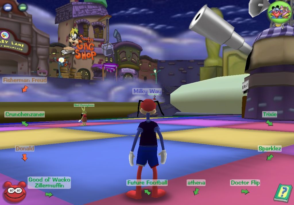 Screenshot of Toontown Online (Windows, 2003) - MobyGames