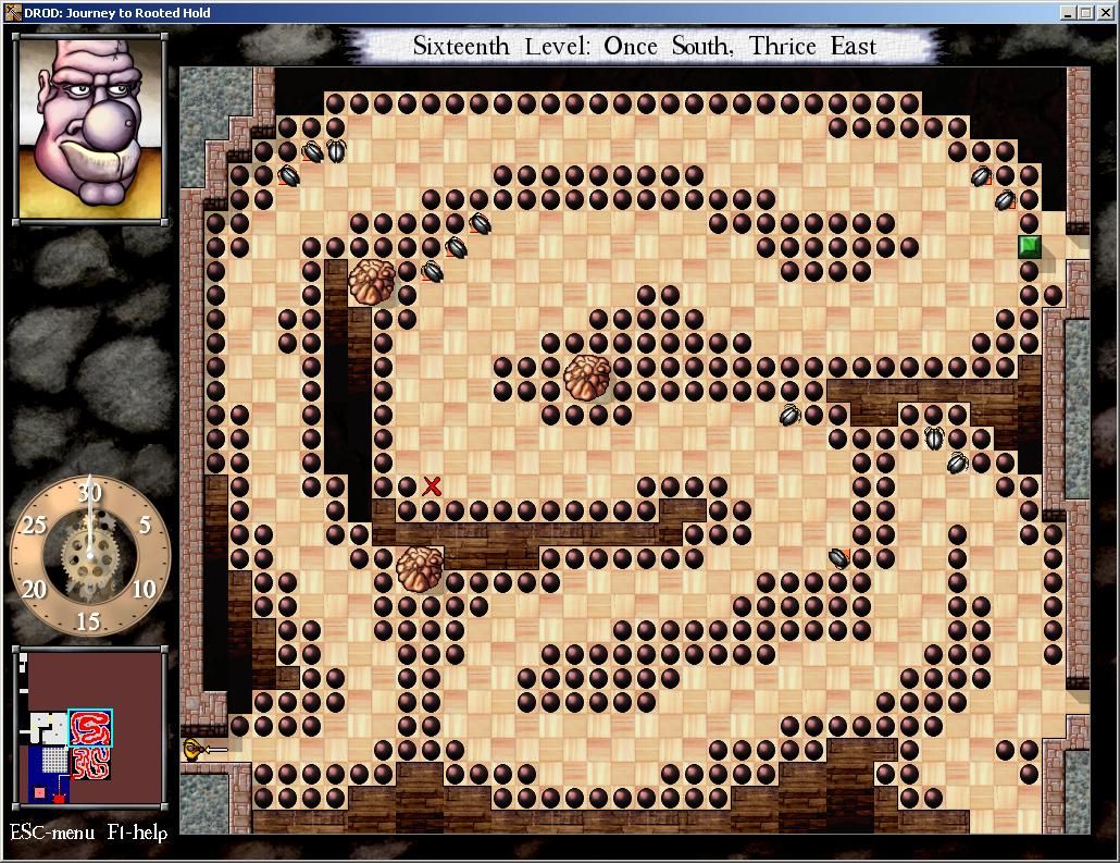 Screenshot of DROD: Journey to Rooted Hold (Windows, 2005) - MobyGames