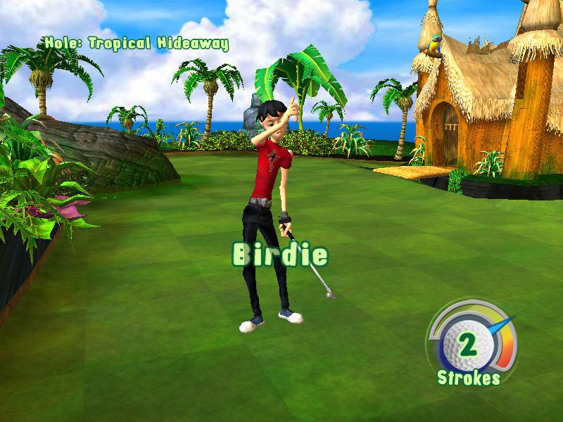 Screenshot of 3D Ultra Mini Golf Adventures: Lost Island (Windows, 2007 ...