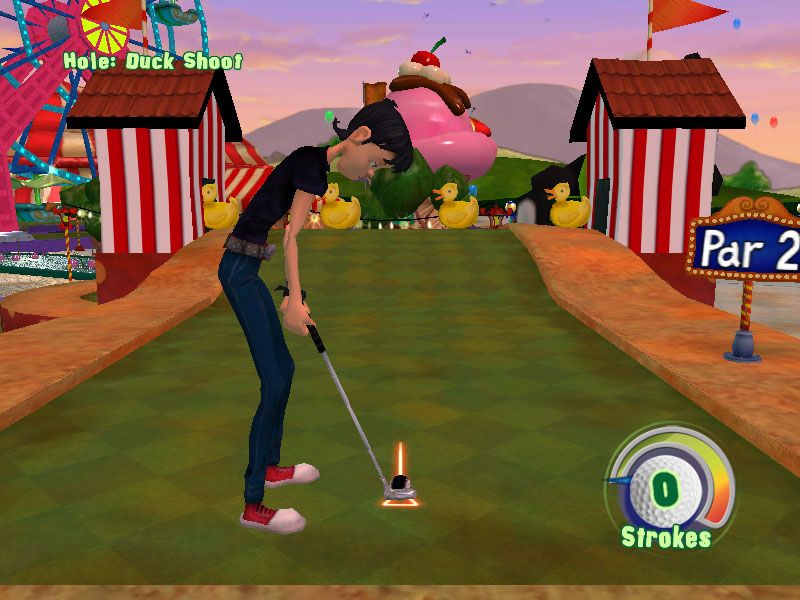 Screenshot of 3D Ultra Mini Golf Adventures: Carnival (Windows, 2007 ...