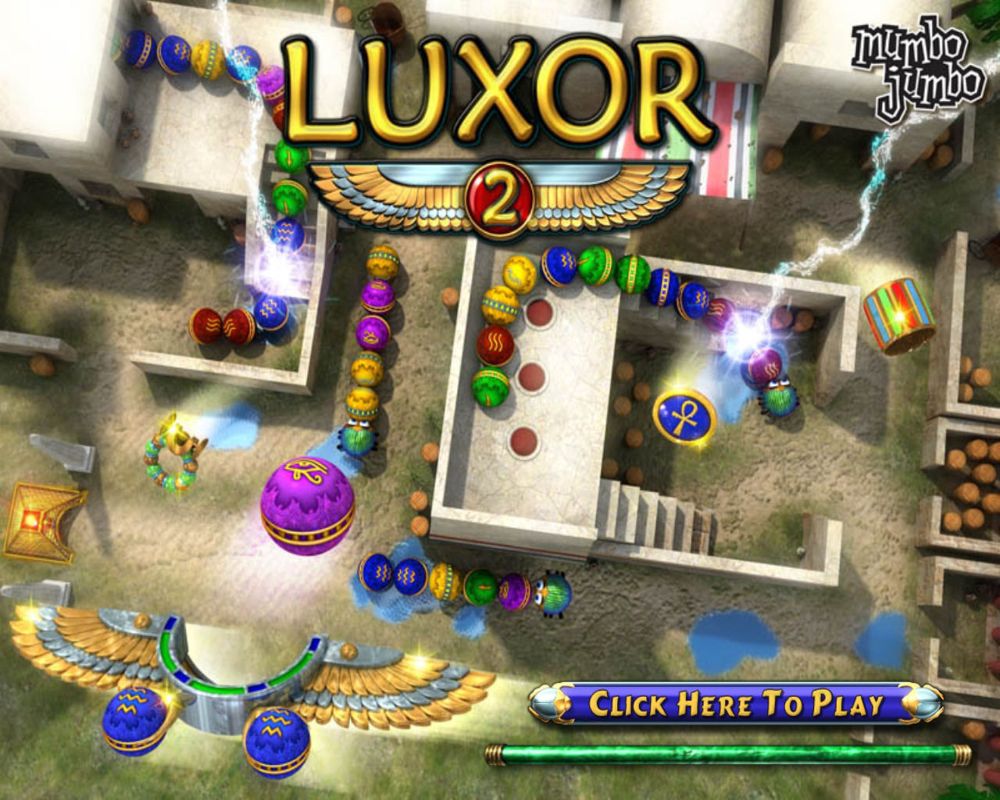 Screenshot of Luxor 2 (Windows, 2006) - MobyGames