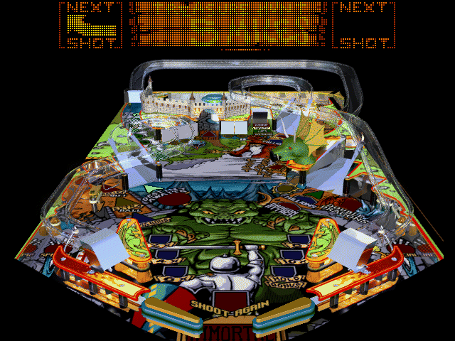 Screenshot of hyper 3-D Pinball (DOS, 1995) - MobyGames