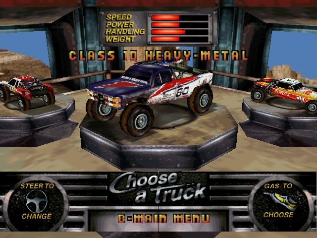 Screenshot of Off Road Challenge (Nintendo 64, 1997) - MobyGames