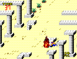 Screenshot of Enduro Racer (SEGA Master System, 1987) - MobyGames