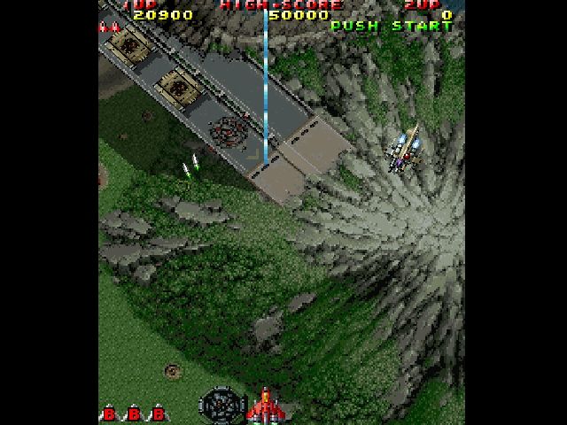Screenshot of The Raiden Project (PlayStation, 1995) - MobyGames