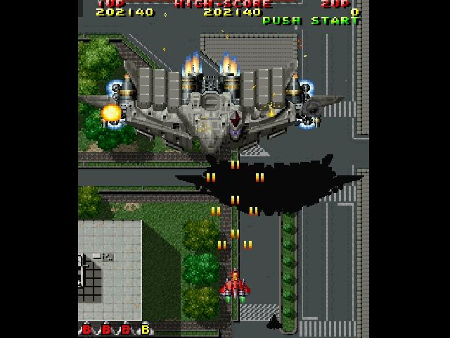 Screenshot of The Raiden Project (PlayStation, 1995) - MobyGames