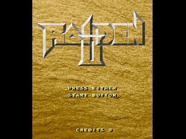 Screenshot of The Raiden Project (PlayStation, 1995) - MobyGames