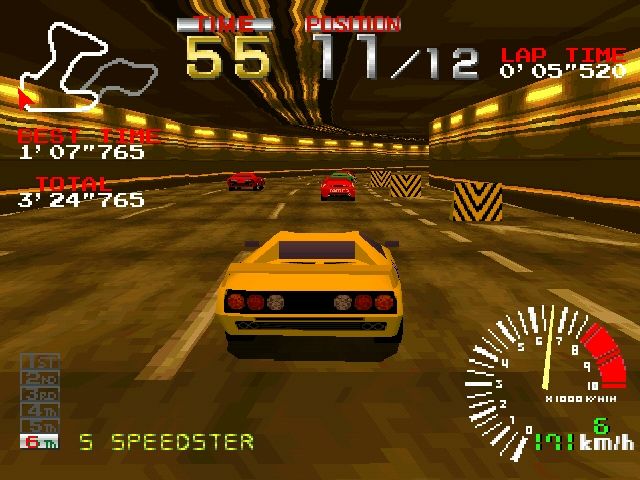 Screenshot of Ridge Racer (PlayStation, 1993) - MobyGames