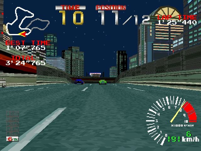 Screenshot of Ridge Racer (PlayStation, 1993) - MobyGames