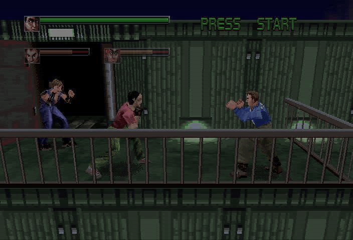 Screenshot of Die Hard Arcade (SEGA Saturn, 1996) - MobyGames