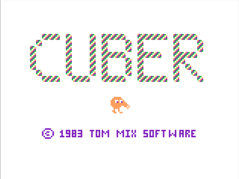Cuber (1983) - MobyGames