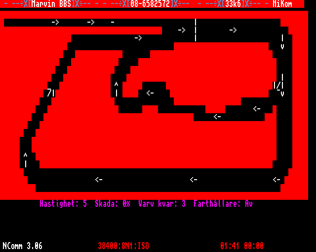 Screenshot of Bilspel (Amiga, 1997) - MobyGames