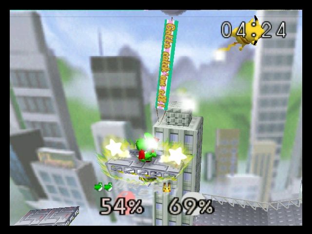 Screenshot of Super Smash Bros. (Nintendo 64, 1999) - MobyGames