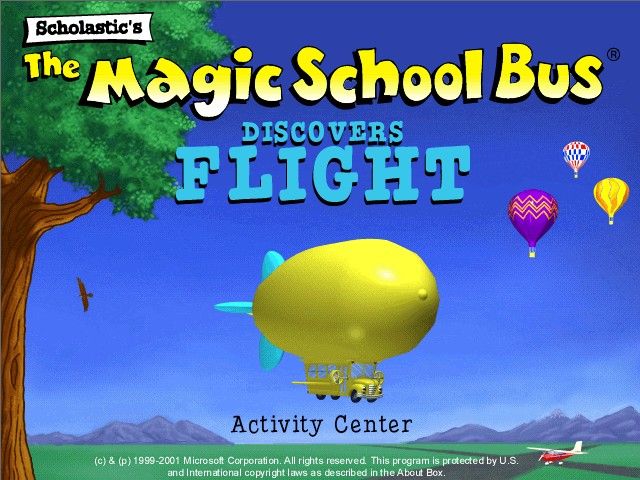Scholastic's The Magic School Bus Discovers Flight: Activity Center ...