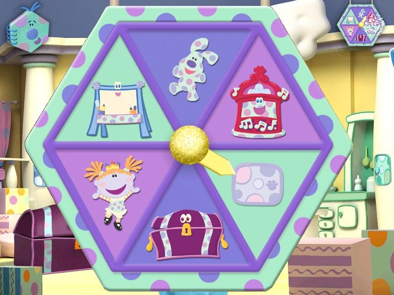 Screenshot of Blue's Room: Blue Talks! (Windows, 2004) - MobyGames