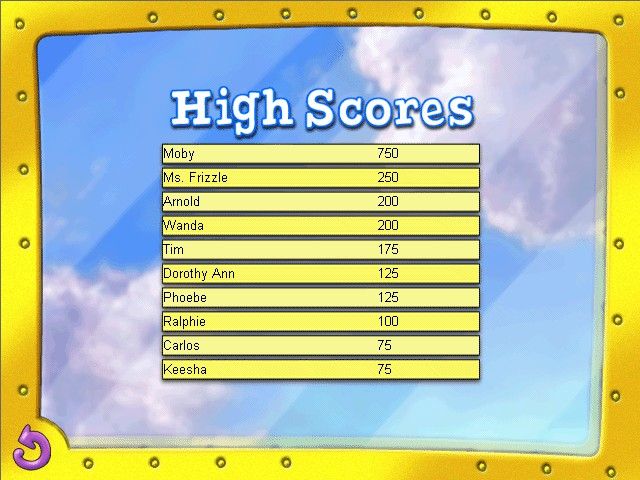 Screenshot of Scholastic's The Magic School Bus Discovers Flight ...