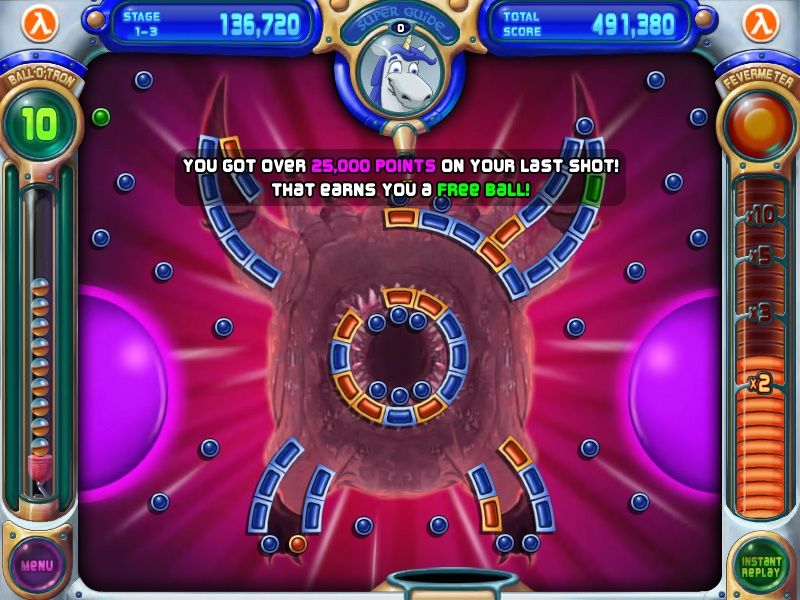 Screenshot of Peggle: Extreme (Windows, 2007) - MobyGames