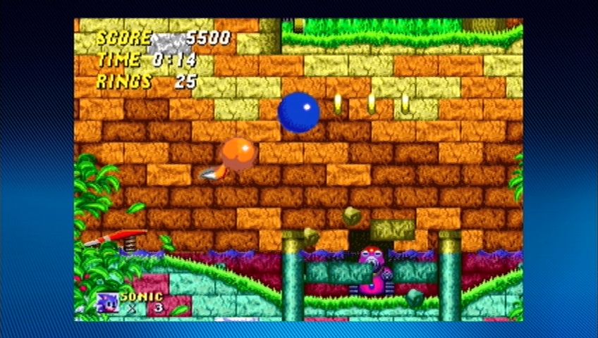 Screenshot of Sonic the Hedgehog 2 (Xbox 360, 1992) - MobyGames