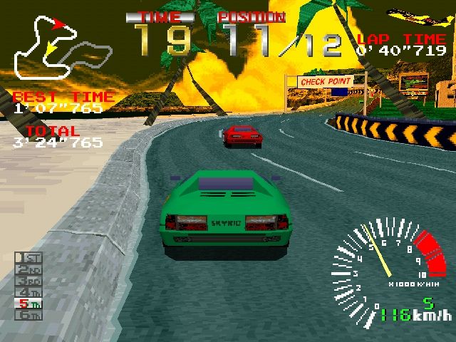 Screenshot of Ridge Racer (PlayStation, 1993) - MobyGames