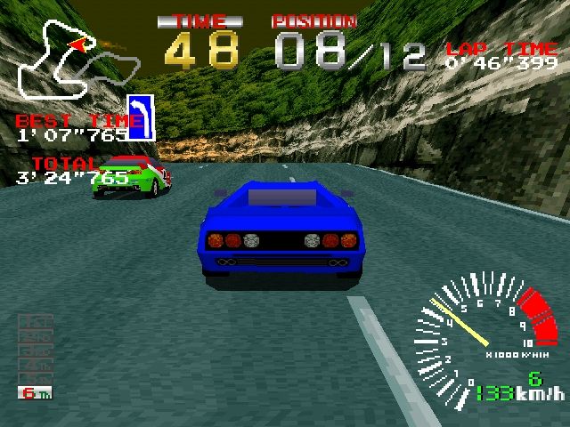 Screenshot of Ridge Racer (PlayStation, 1993) - MobyGames