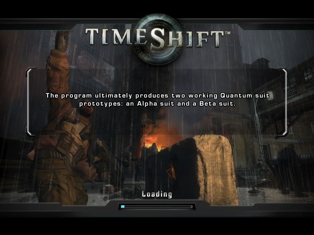 Screenshot of TimeShift (Windows, 2007) - MobyGames
