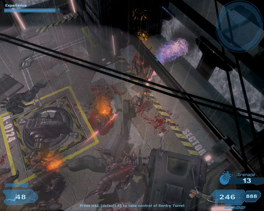 Screenshot of Shadowgrounds: Survivor (Windows, 2007) - MobyGames