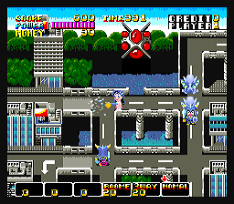 Screenshot of UFO Senshi Yoko Chan (Arcade, 1988) - MobyGames