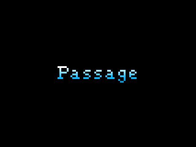 Passage screenshots - MobyGames